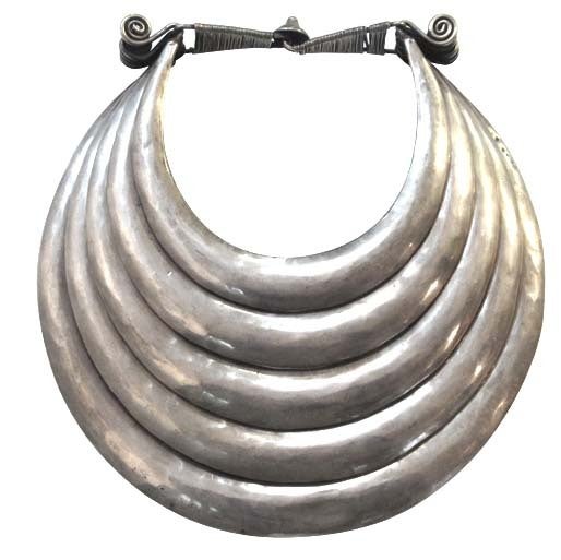 Tribal 5 Hoop Collar Necklace at 1stDibs