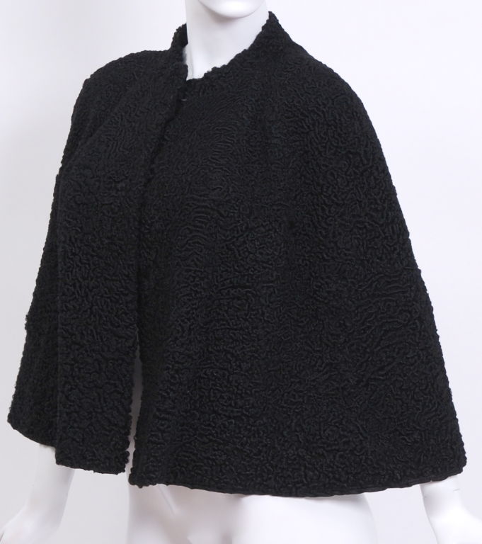 Persian Lamb Cape at 1stDibs