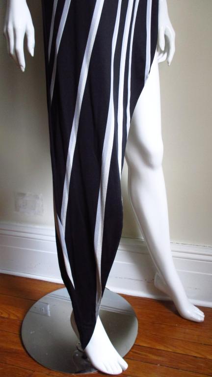 Martin Margiela Silk Jersey One Shoulder Cape at 1stDibs | single ...