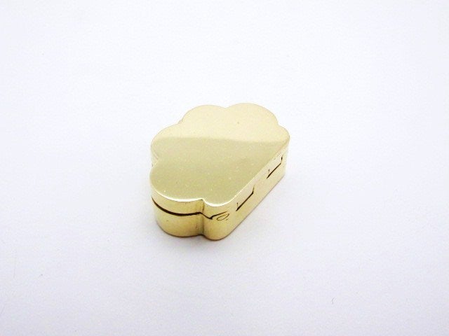 Cartier Gold Pillbox at 1stDibs