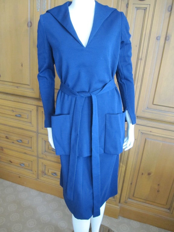 Norman Norell Jaunty Blue Sailor Suit At 1stdibs