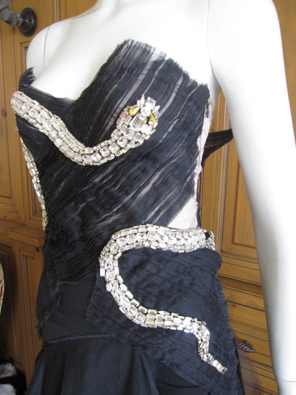 Rare Gucci by Tom Ford Fall 2004 Snake Dress at 1stDibs