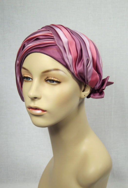 VINTAGE 1950S CHRISTIAN DIOR DRAPED TURBAN For Sale at 1stDibs