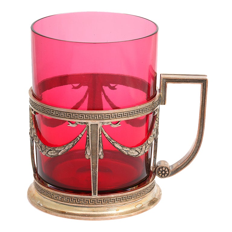 Fabergé Tea Glass Holder At 1stdibs