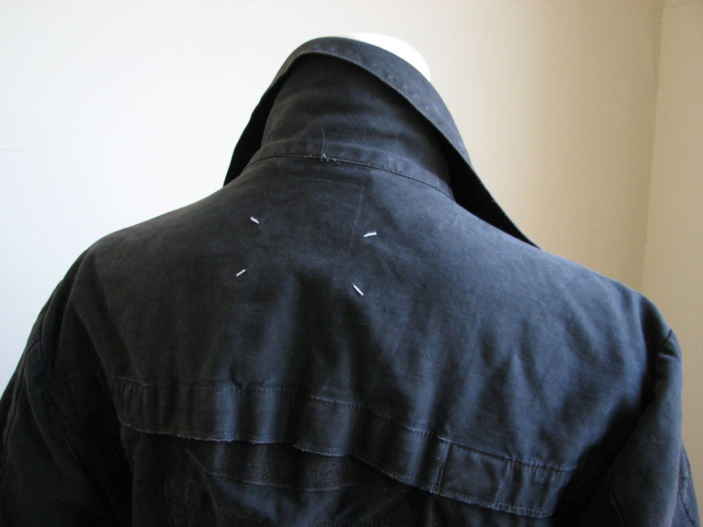 90's MARTIN MARGIELA handmade artisanal 'flight suit' jacket at 1stDibs ...