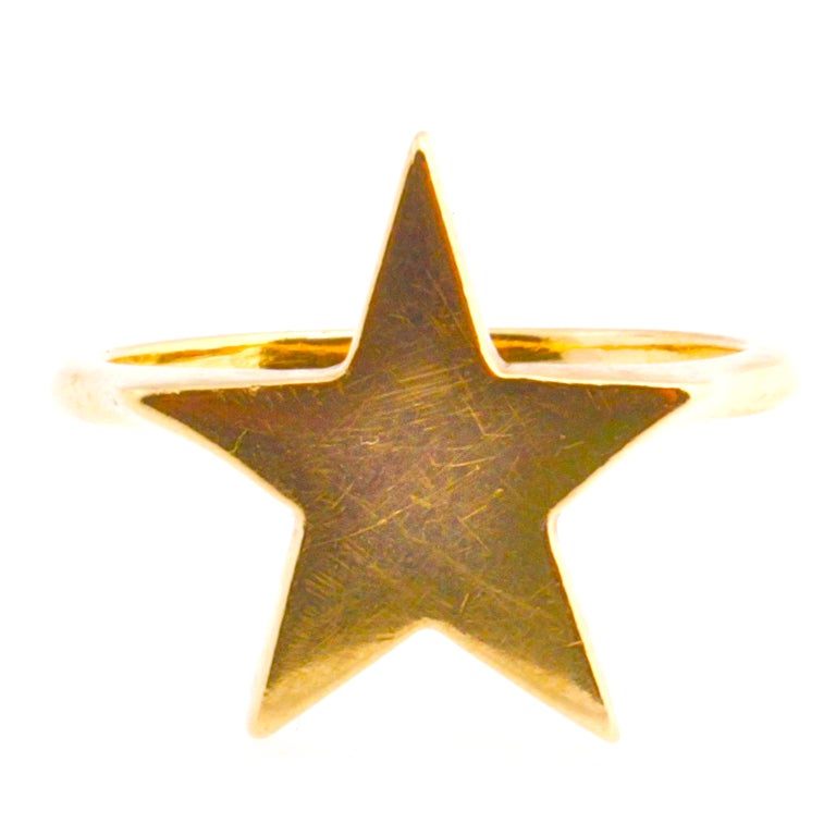 CARTIER Star Ring at 1stDibs