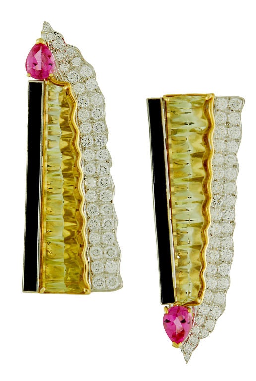 Fabulous Twin Brooches For Sale at 1stDibs