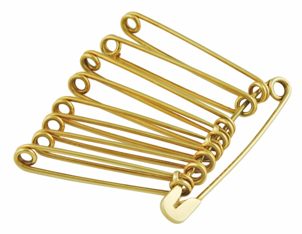 TIFFANY Safety Pin at 1stDibs