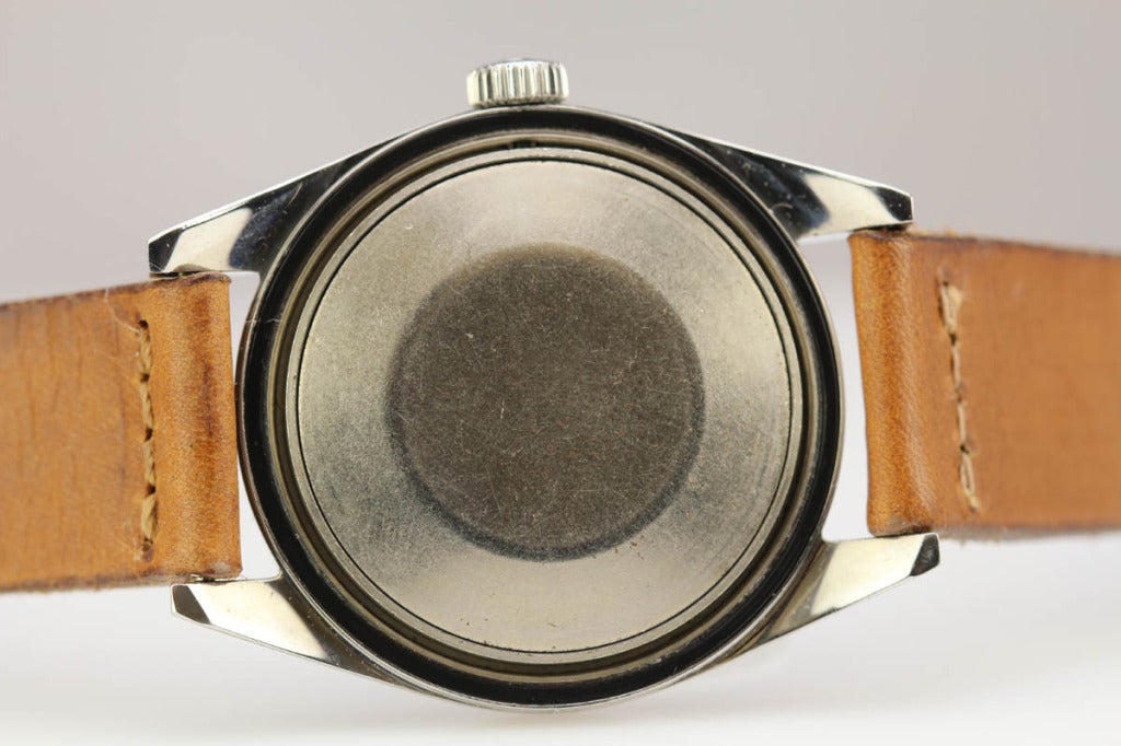 Omega Stainless Steel Railmaster Wristwatch Ref 2914-3 SC circa 1950s ...