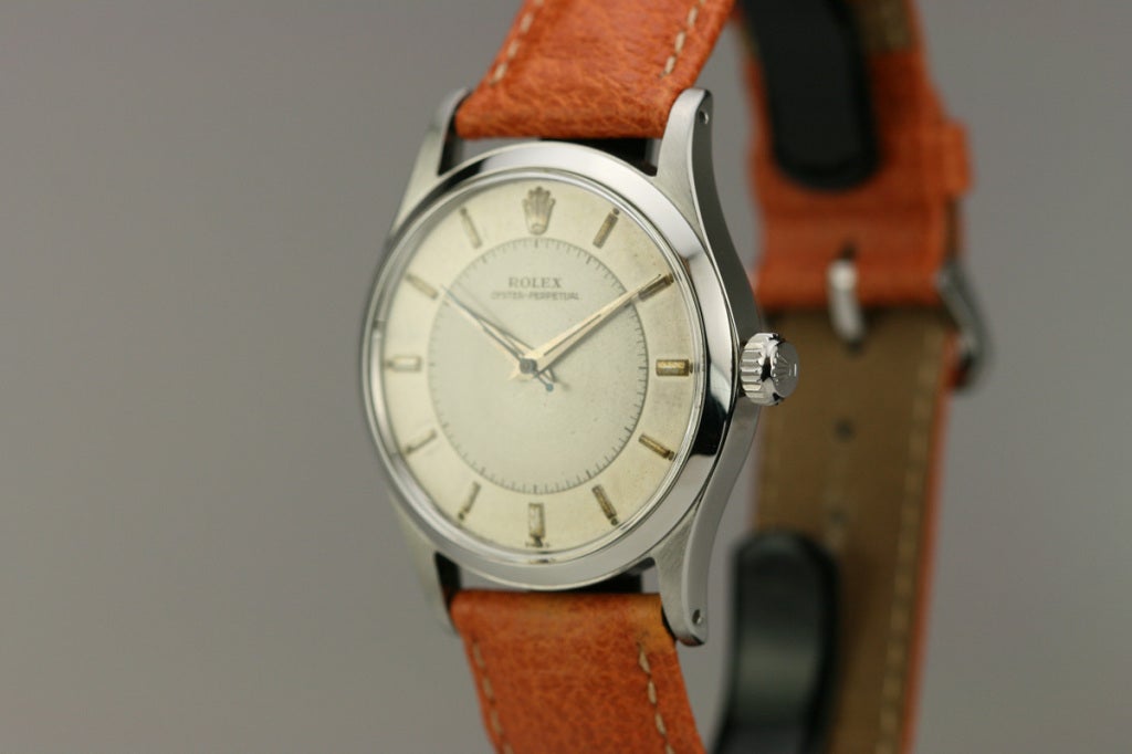 Rolex Stainless Steel Oyster Perpetual Wristwatch Ref 6532 at 1stDibs ...