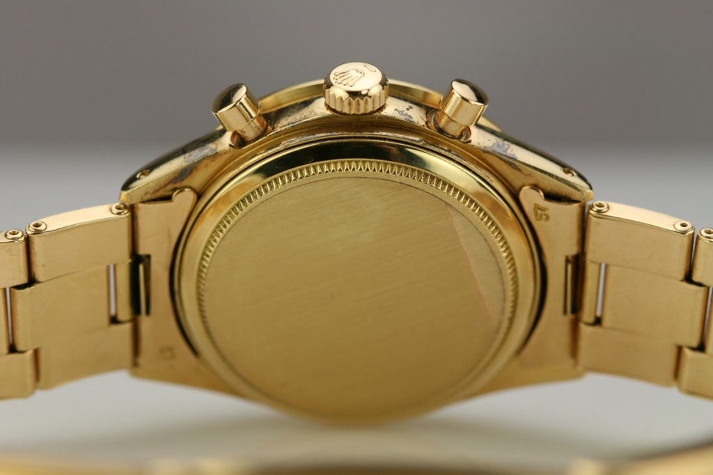 Rolex Yellow Gold Daytona Paul Newman Wristwatch Ref 6239 at 1stDibs ...