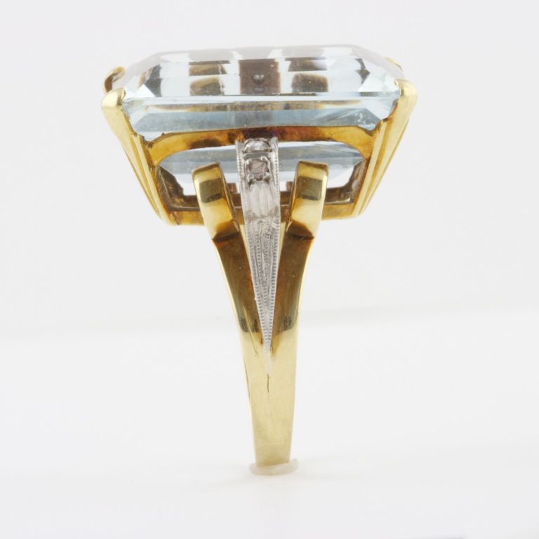 22 ct. Aquamarine Ring at 1stDibs