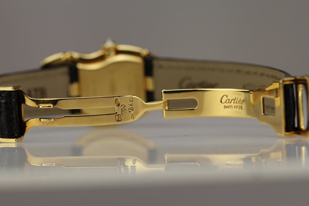 Cartier Lady's Yellow Gold and Diamond Crash Wristwatch circa 1991 at ...