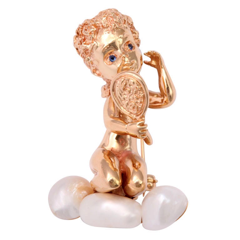 Ruser Brooch Given to Barbara Stanwyck by Robert Wagner at 1stDibs ...