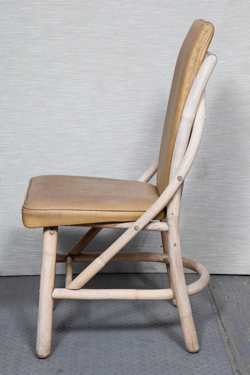 Set of Four Stylized Dining Chairs For Sale at 1stdibs