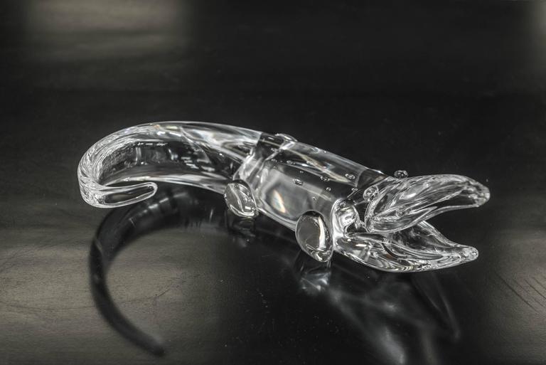 Steuben Glass Alligator by James Houston **Saturday Sale! at 1stDibs