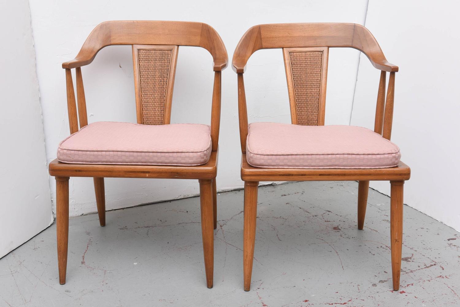 Tomlinson of High Point, Set of Four Dining Chairs, USA, 1957 For Sale ...