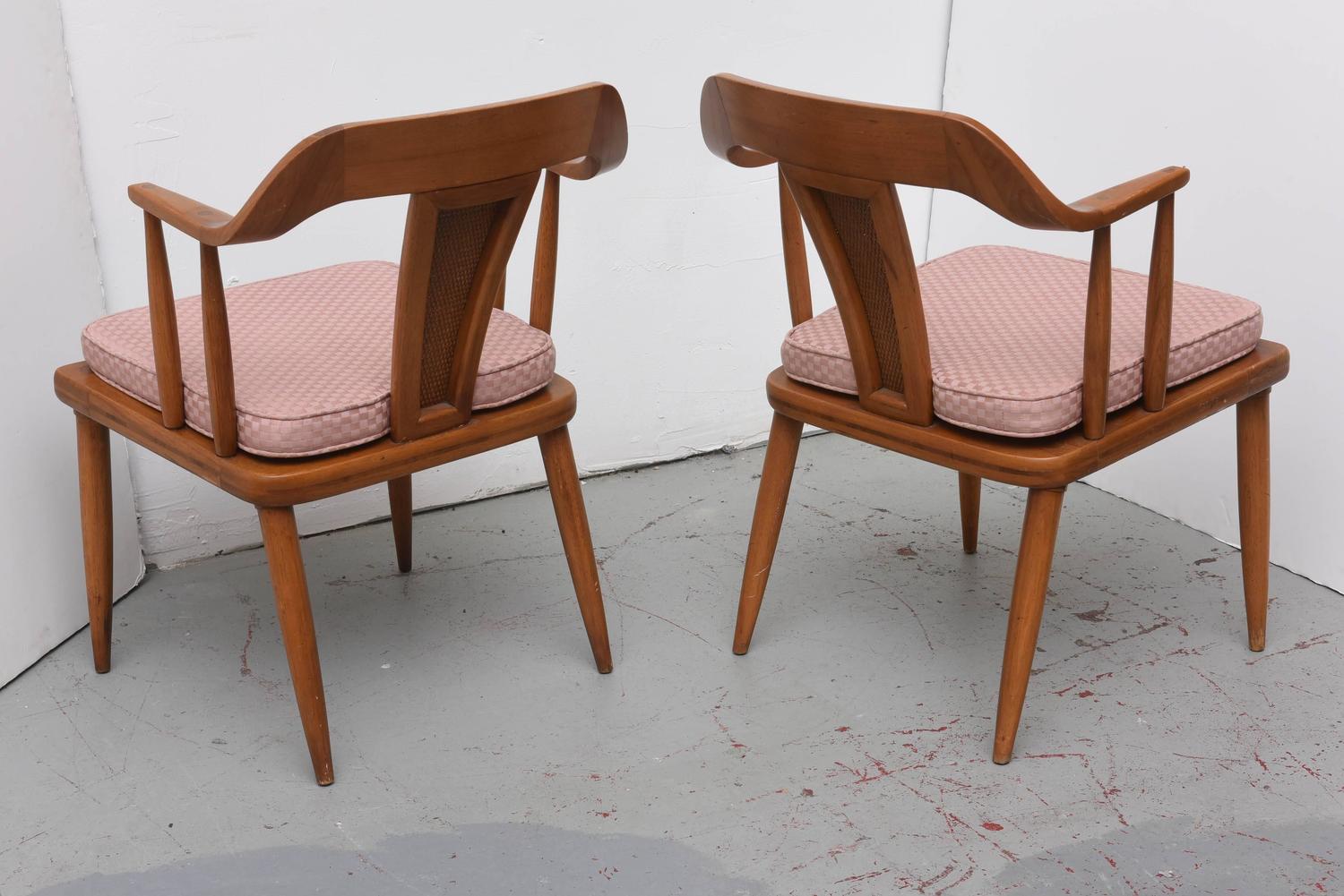 Tomlinson of High Point, Set of Four Dining Chairs, USA, 1957 For Sale ...