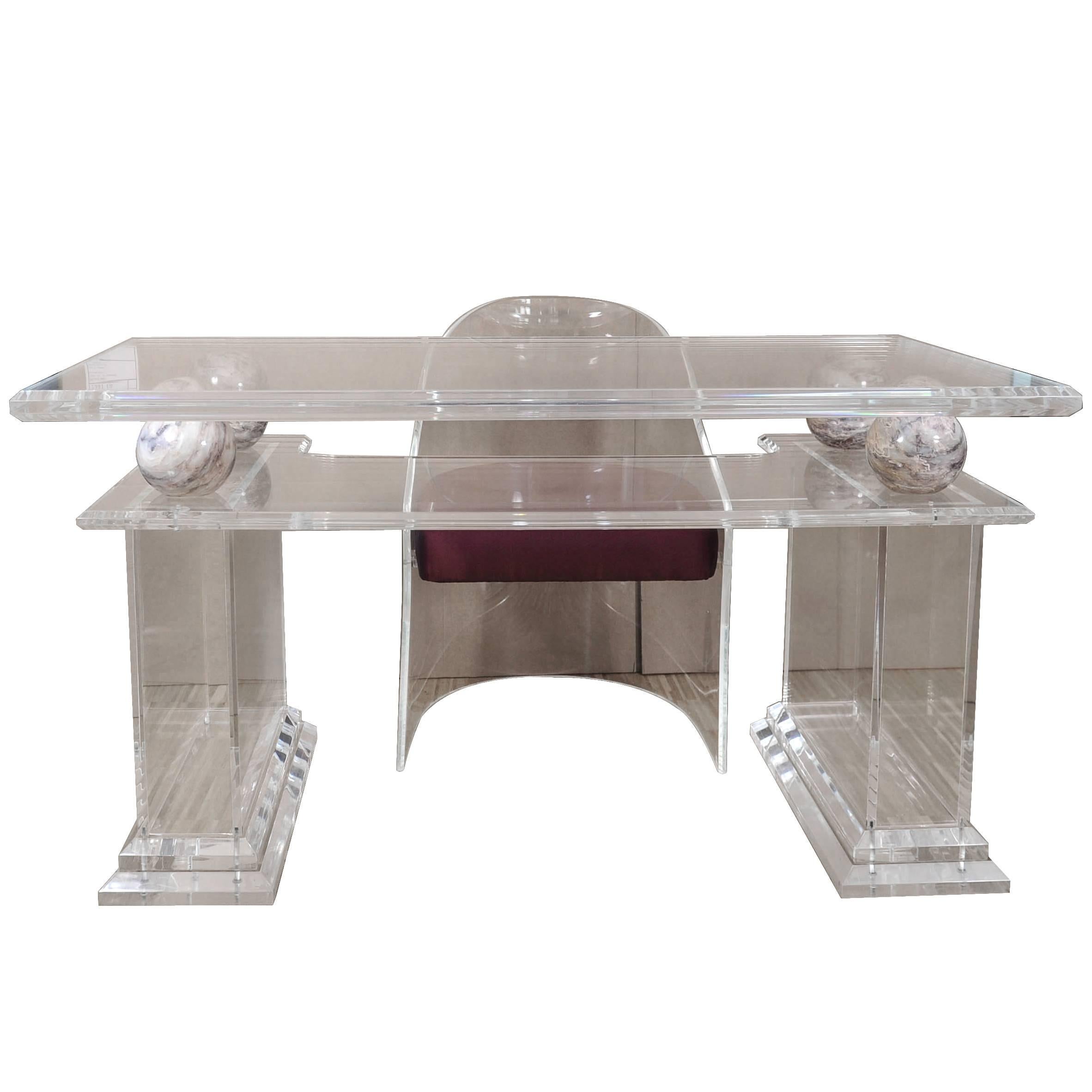 Lucite Desks and Writing Tables - 51 For Sale at 1stdibs