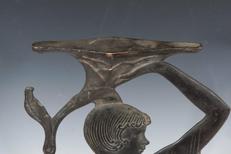 Emory P. Seidel Art Deco Bronze Figural Sculpture at 1stDibs