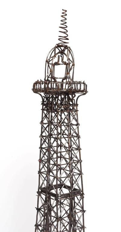 Tour Eiffel Wire Maquette at 1stDibs
