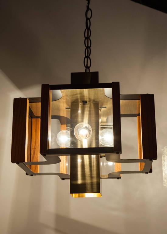 Mid-Century Architectural Light Fixture Designed by Frederick Ramond at ...