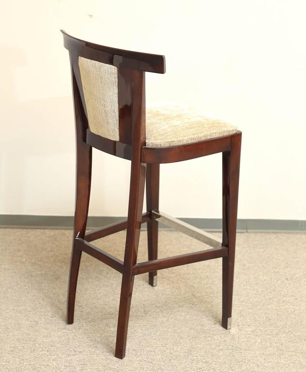 Four Art Deco Bar Stools at 1stdibs
