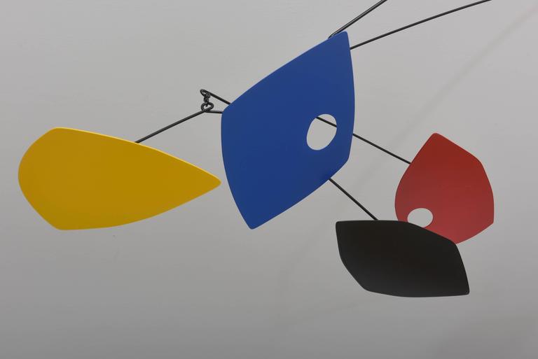Multi-Colored Mobile in the Manner of Alexander Calder, American, 20th ...
