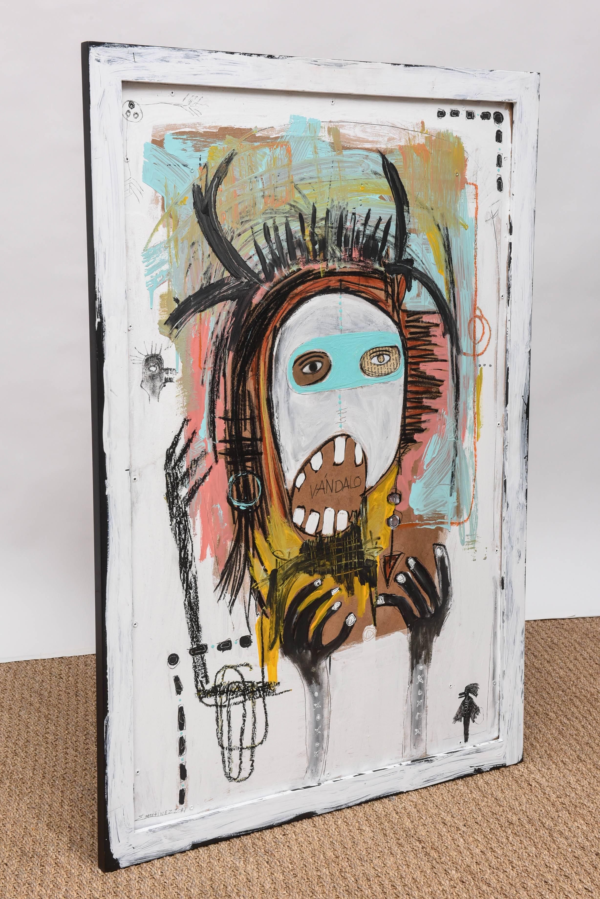 Emilio Martinez "I am not a Vandal" Painting For Sale at 1stDibs ...