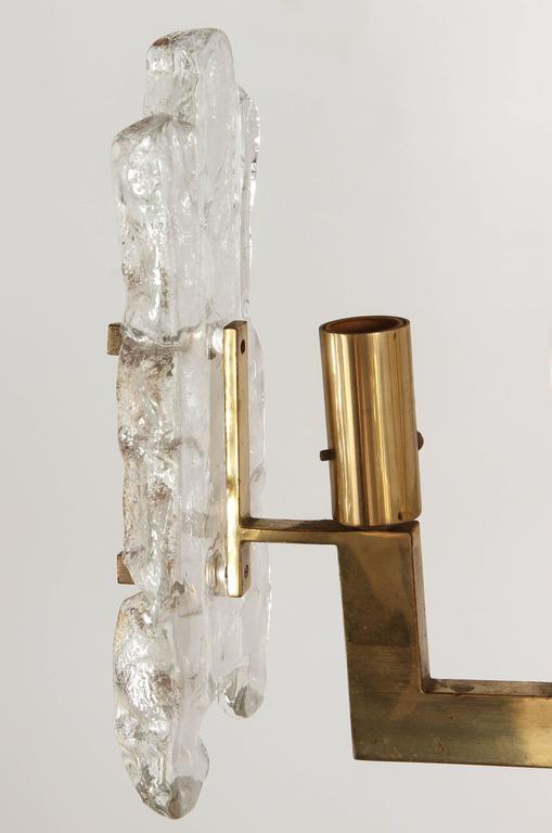 Italian Glass Pendant with Kalmar Shades For Sale at 1stDibs