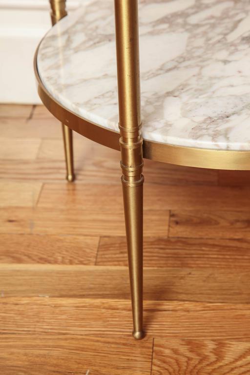 Two-Tiered Small Round Side Table at 1stDibs | two tiered side table ...