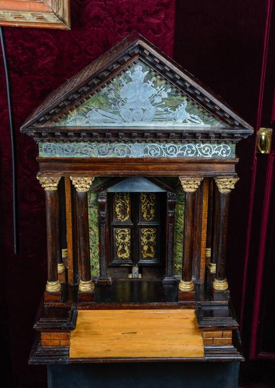 19th Century, Little Roman Temple with Secret Opening Systems by ...