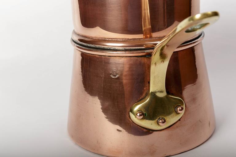 French Copper Steamer, Double Boiler "Bain Marie" at 1stDibs | antique ...