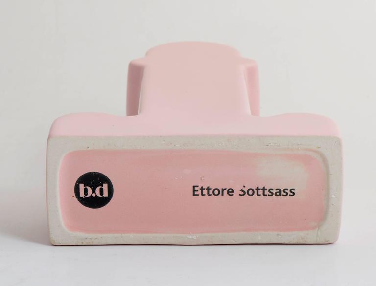 Porcelain Shiva Vase by Ettore Sottsass at 1stDibs