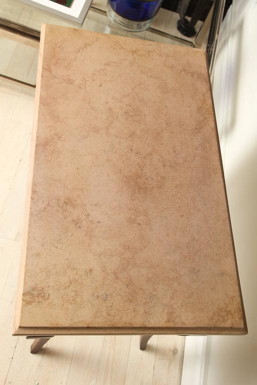 18th Century French Oak Side Table with Shaped Apron and Original ...