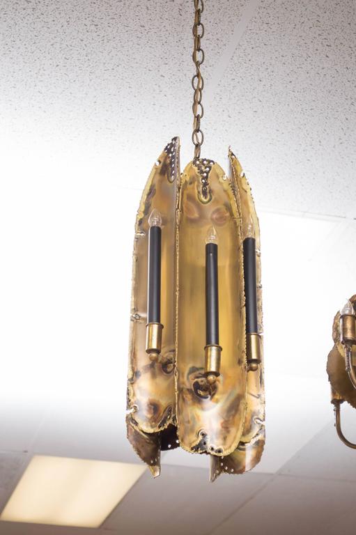 Tom Greene Designed Brutalist Ceiling Fixture for Feldman Lighting at ...