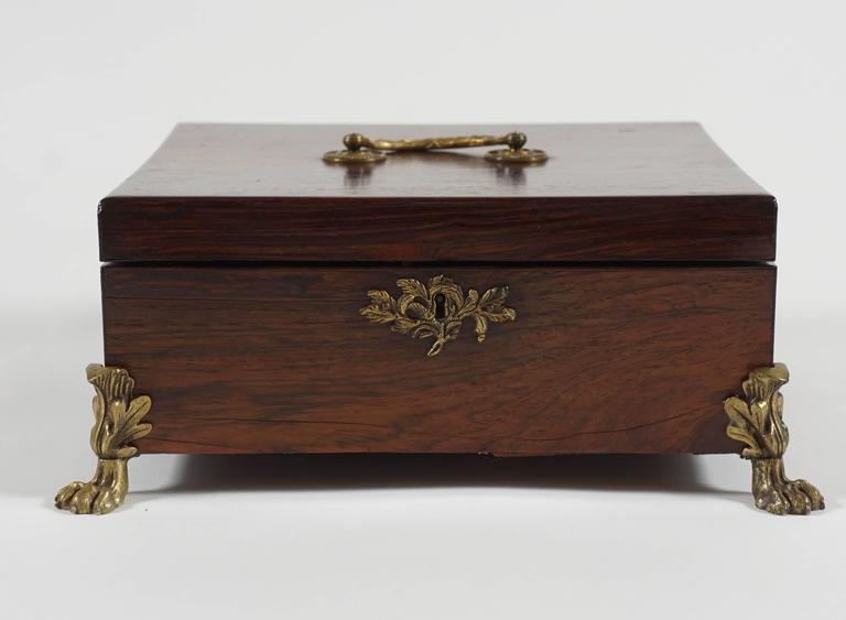 English Regency Period Rosewood Dresser or Jewelry Box, circa 1810 at ...