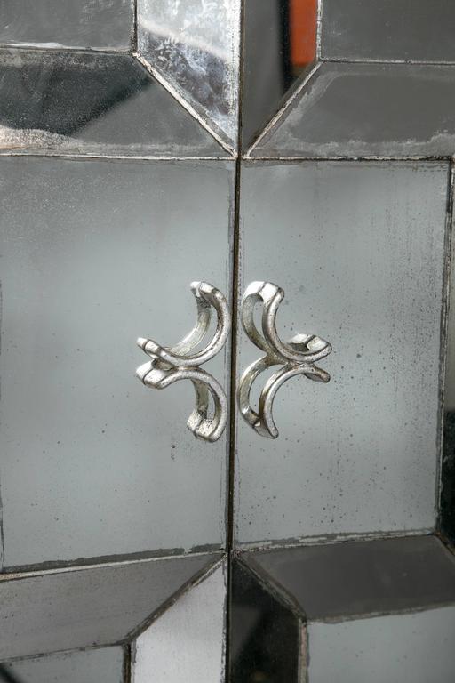 Mirrored Men's Wardrobe For Sale at 1stDibs