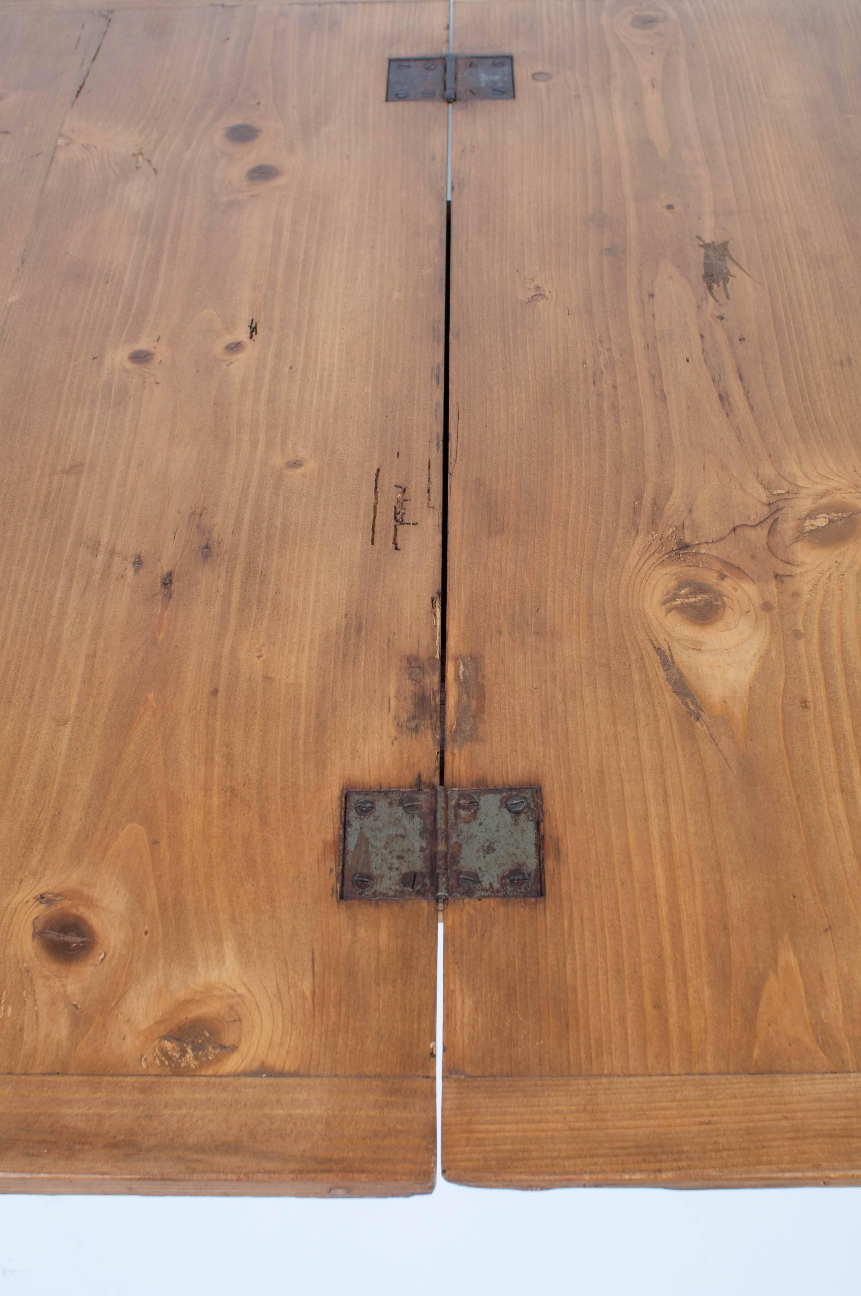 Pine Swivel Top Table at 1stDibs | antique swivel top table, baltimore ...
