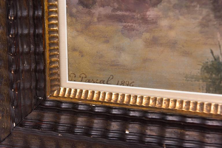 Fine 19th Century Orientalist Water Color Painting Signed Paul Pascal ...