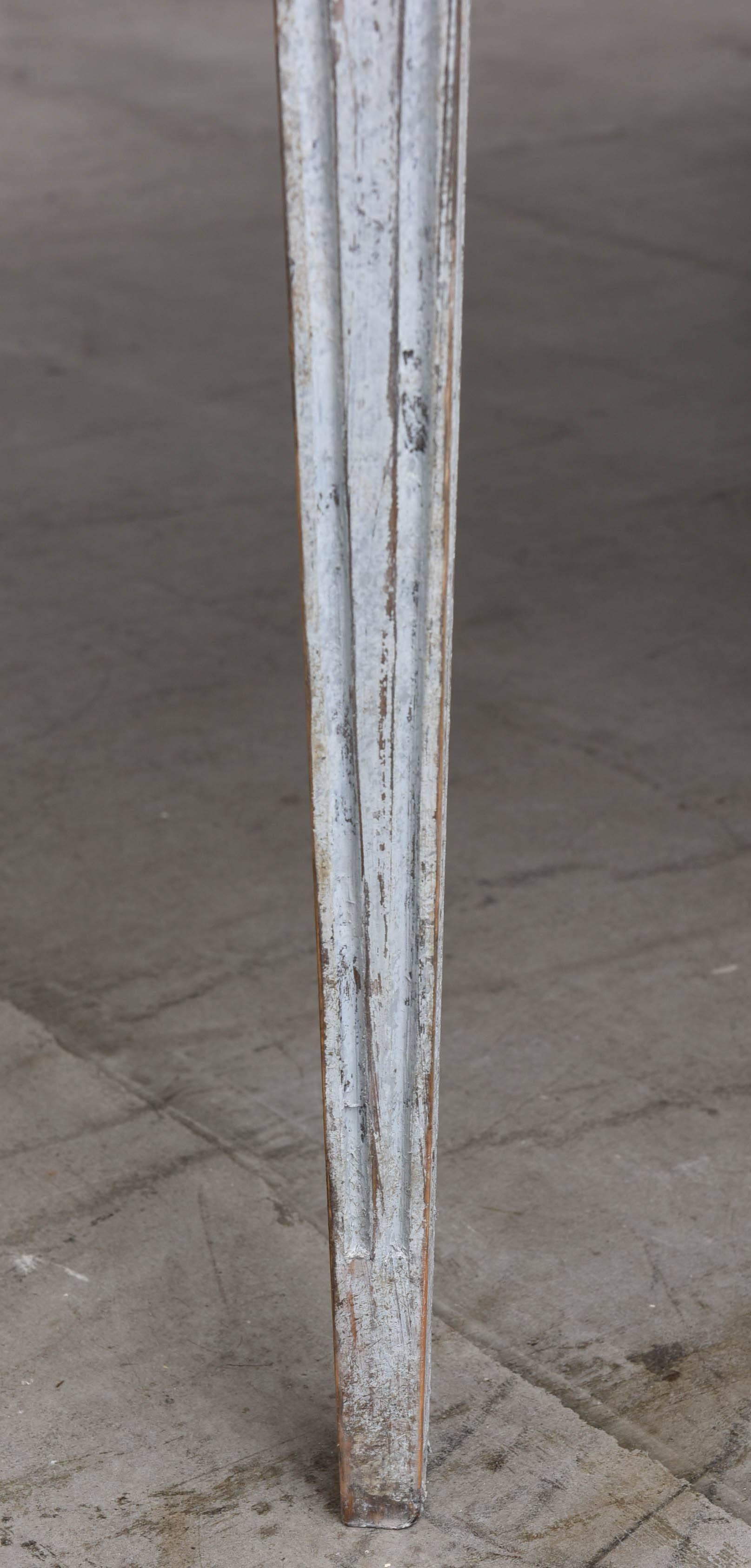 Antique Swedish Dining Table with Three Leaves at 1stDibs