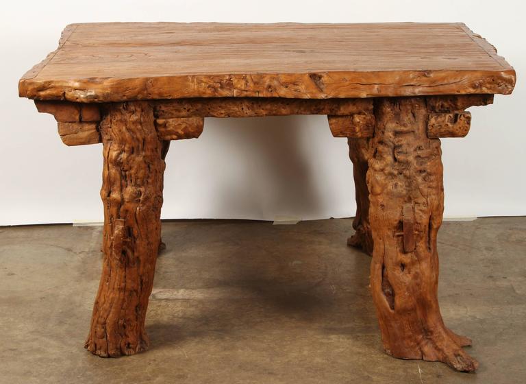 Chinese Rustic "Root" Table For Sale at 1stDibs | root tables for sale ...