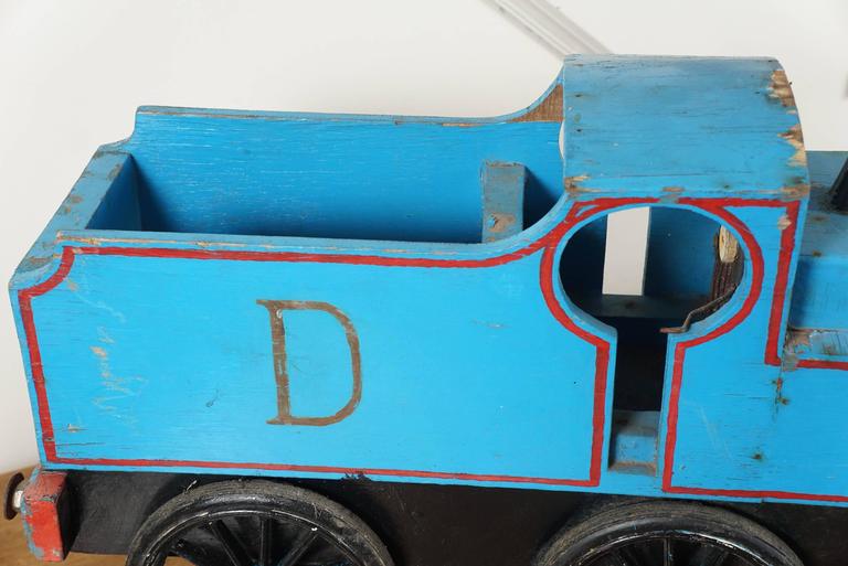 Blue Toy Train at 1stDibs | blue train toys, toy blue train, toy train blue