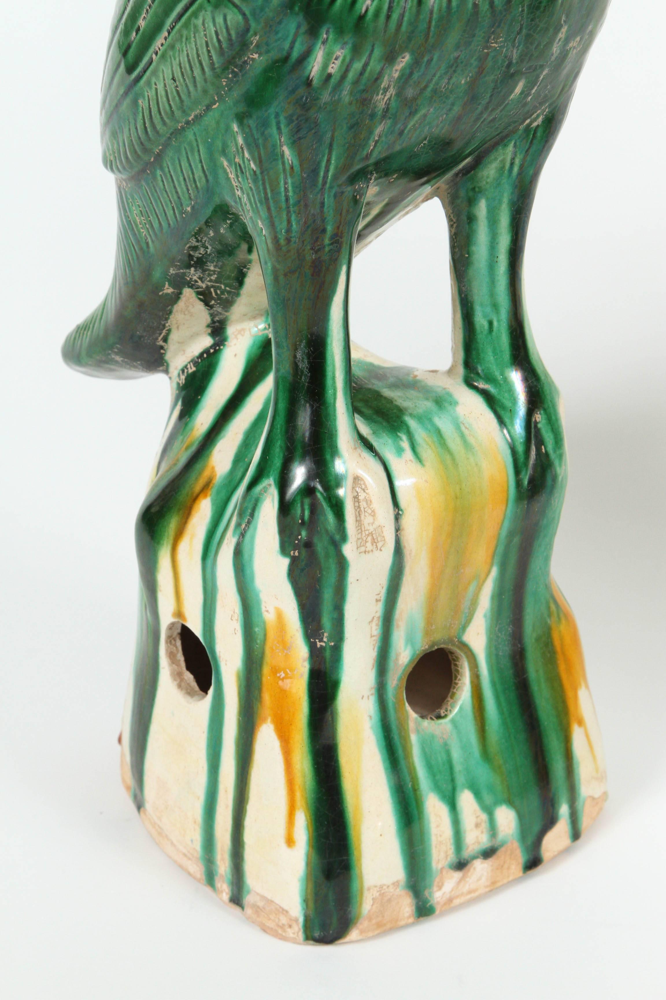 Pair of Vintage Ceramic Parrots at 1stDibs | vintage ceramic parrots