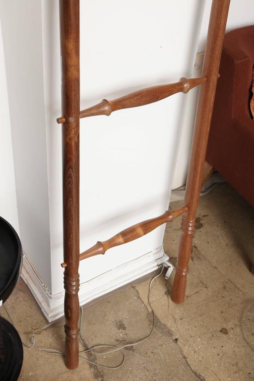 Teak Wood Decorative Ladder at 1stDibs