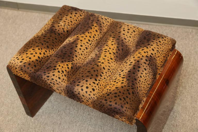Art Deco Waterfall Ottoman, circa 1930 at 1stDibs