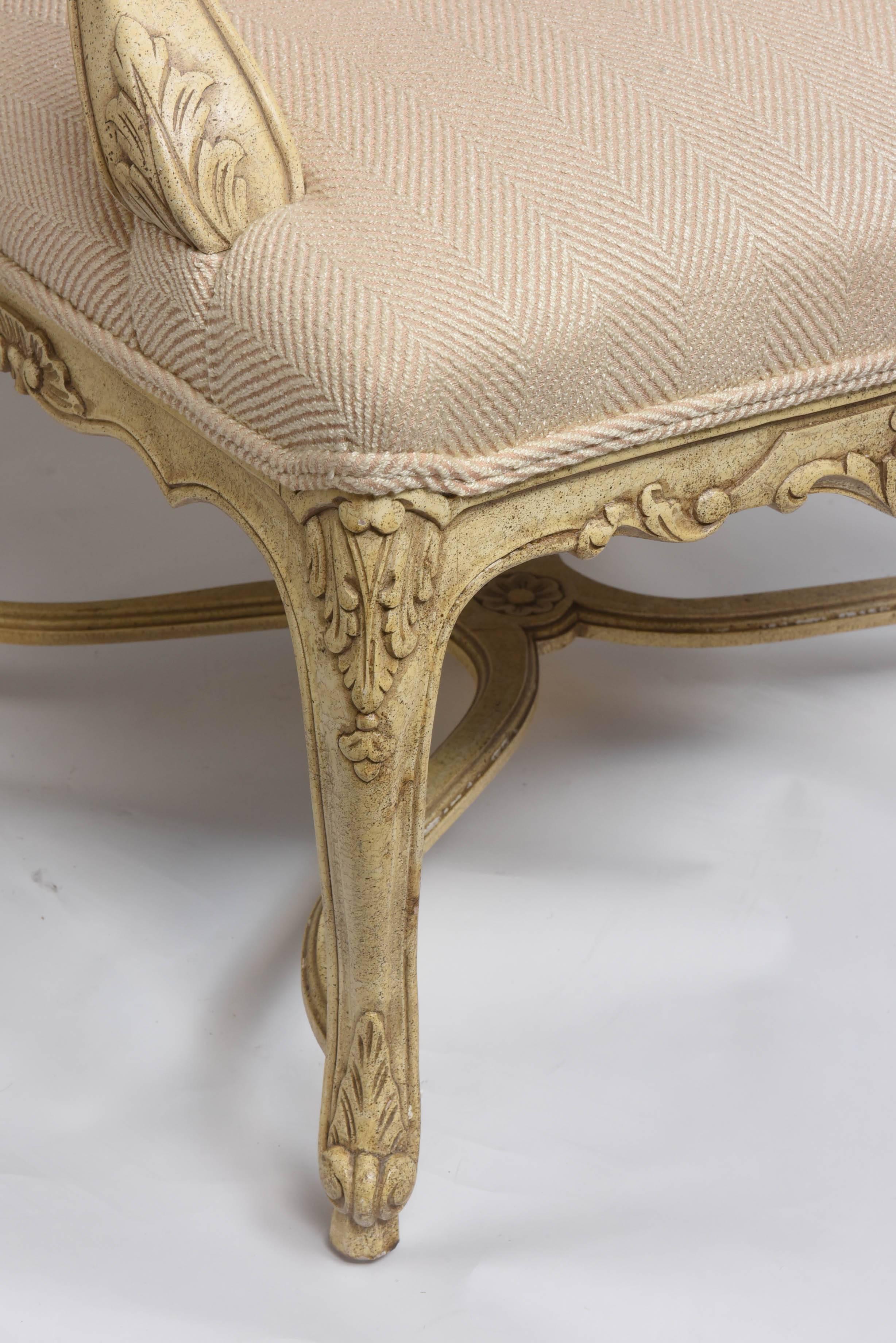 Pair of French Regency Style Armchairs at 1stDibs | french regency armchair