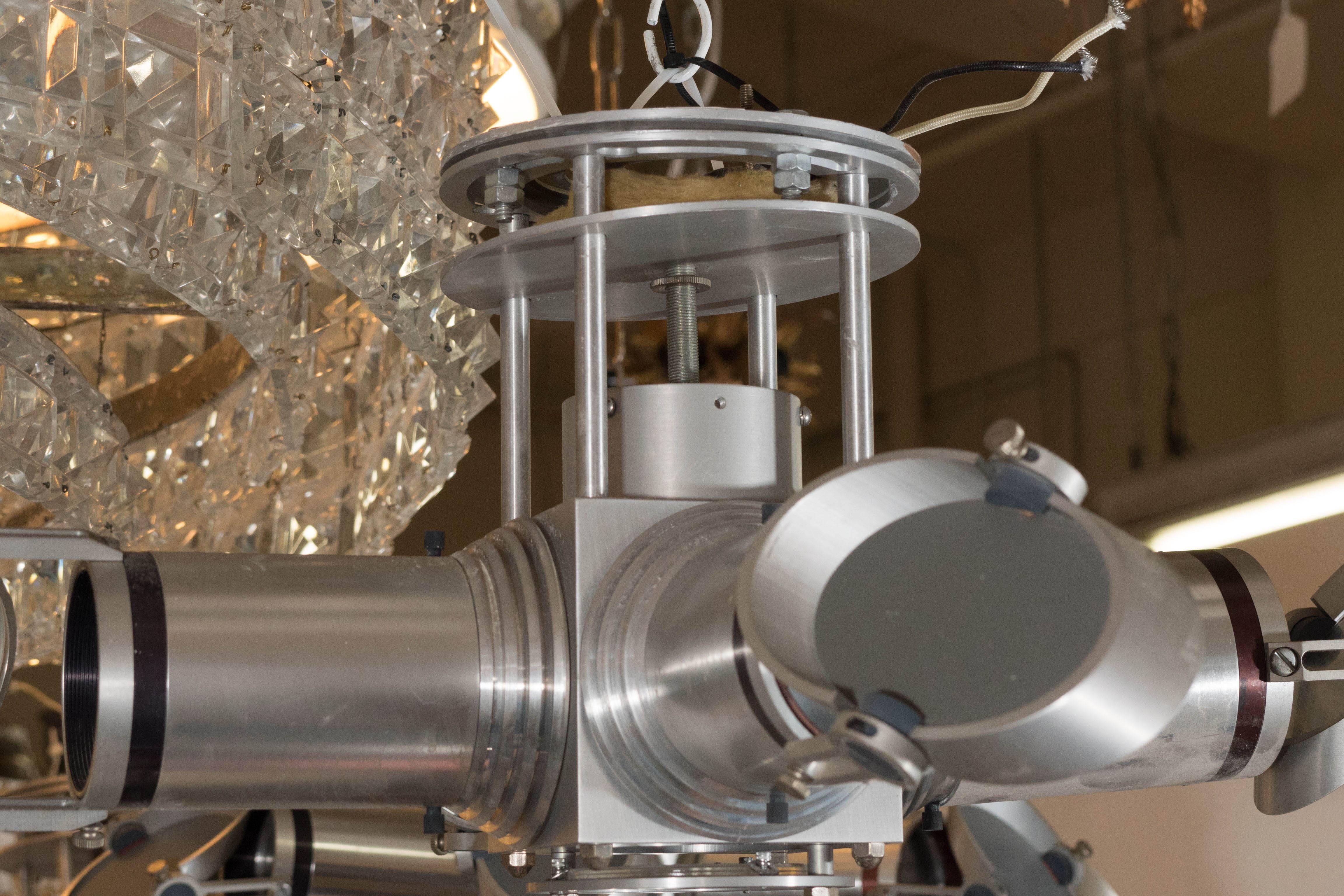 Space Age Style 'Telescope' Four-Arm Light Fixture at 1stDibs | space ...