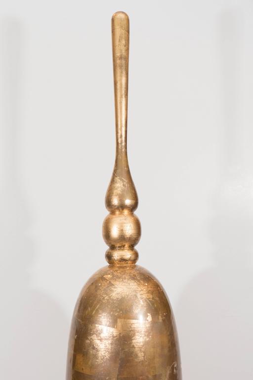 Impressive Large Ice Bucket in Gold-Leaf at 1stDibs