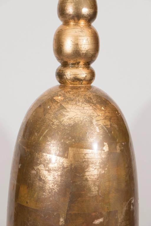 Impressive Large Ice Bucket in Gold-Leaf at 1stDibs